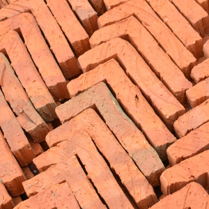 Brique d'angle Patrimoine 4x10.5x21.5 rouge