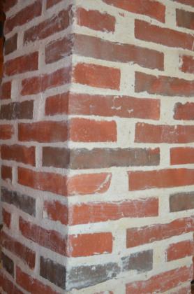 Brique terre cuite 4x11x22 Moulée main rouge
